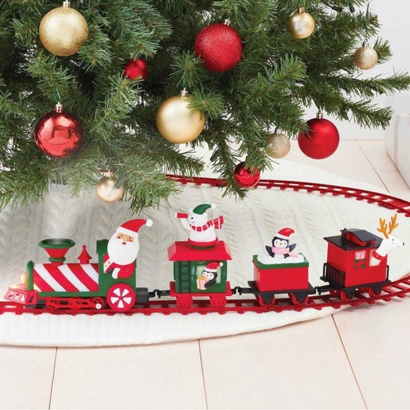 Wondershop | Holiday | Animated Christmas Train And Track Set ...